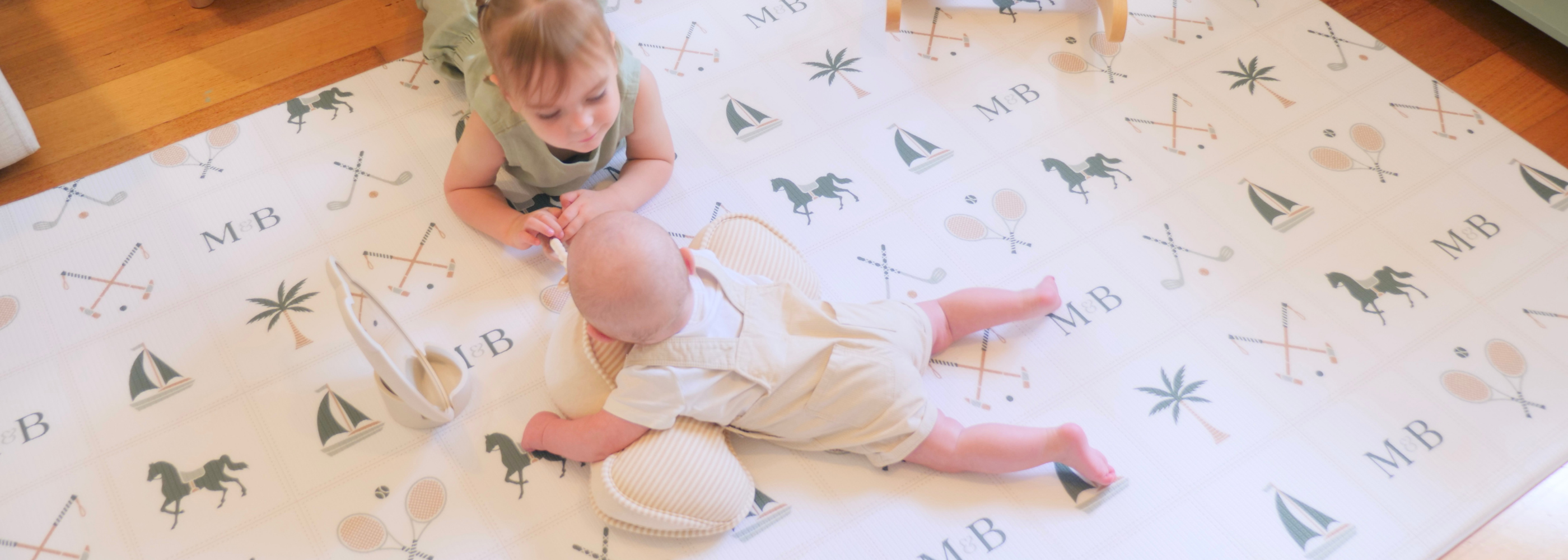 Munchkin & Bear | Baby Play Mats