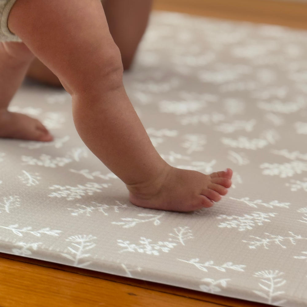 Botanical Play Mat - Almond – Munchkin & Bear
