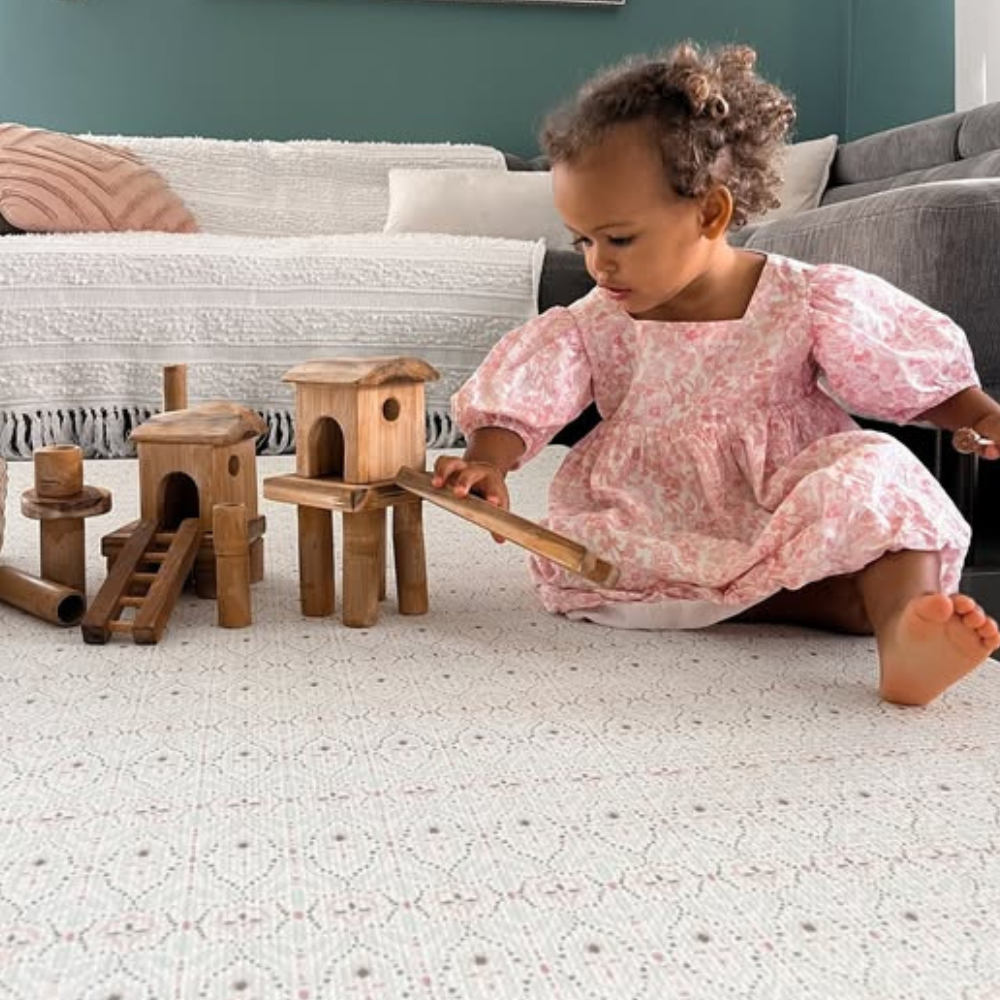 Provincial Rose Play Mat – Munchkin & Bear