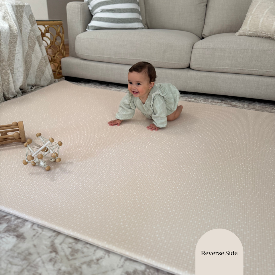 Botanical Play Mat - Almond – Munchkin & Bear
